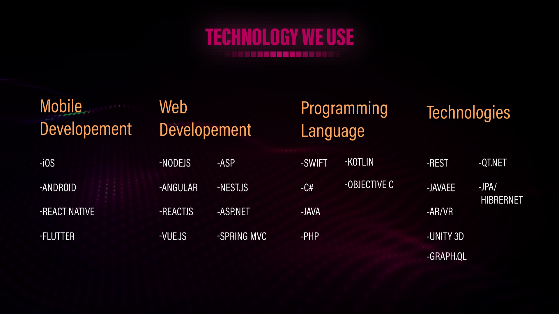 Custom Software Mobile App Web Design And Development Company Wsitaus